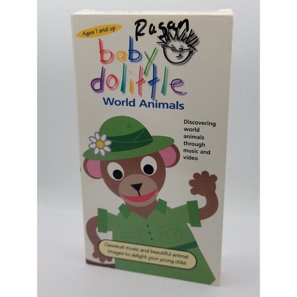 Baby Einstein | Other | Baby Einstein Baby Dolittle World Animals Vhs ...